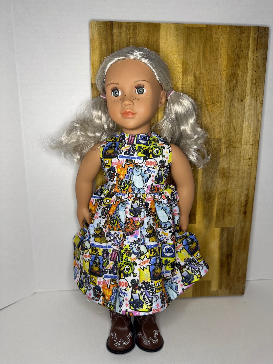 Disney Pixar Monsters Inc Dress for 18 Doll - Etsy
