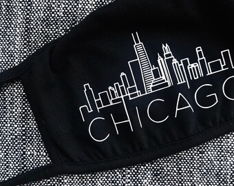 Chicago Face Mask | Etsy