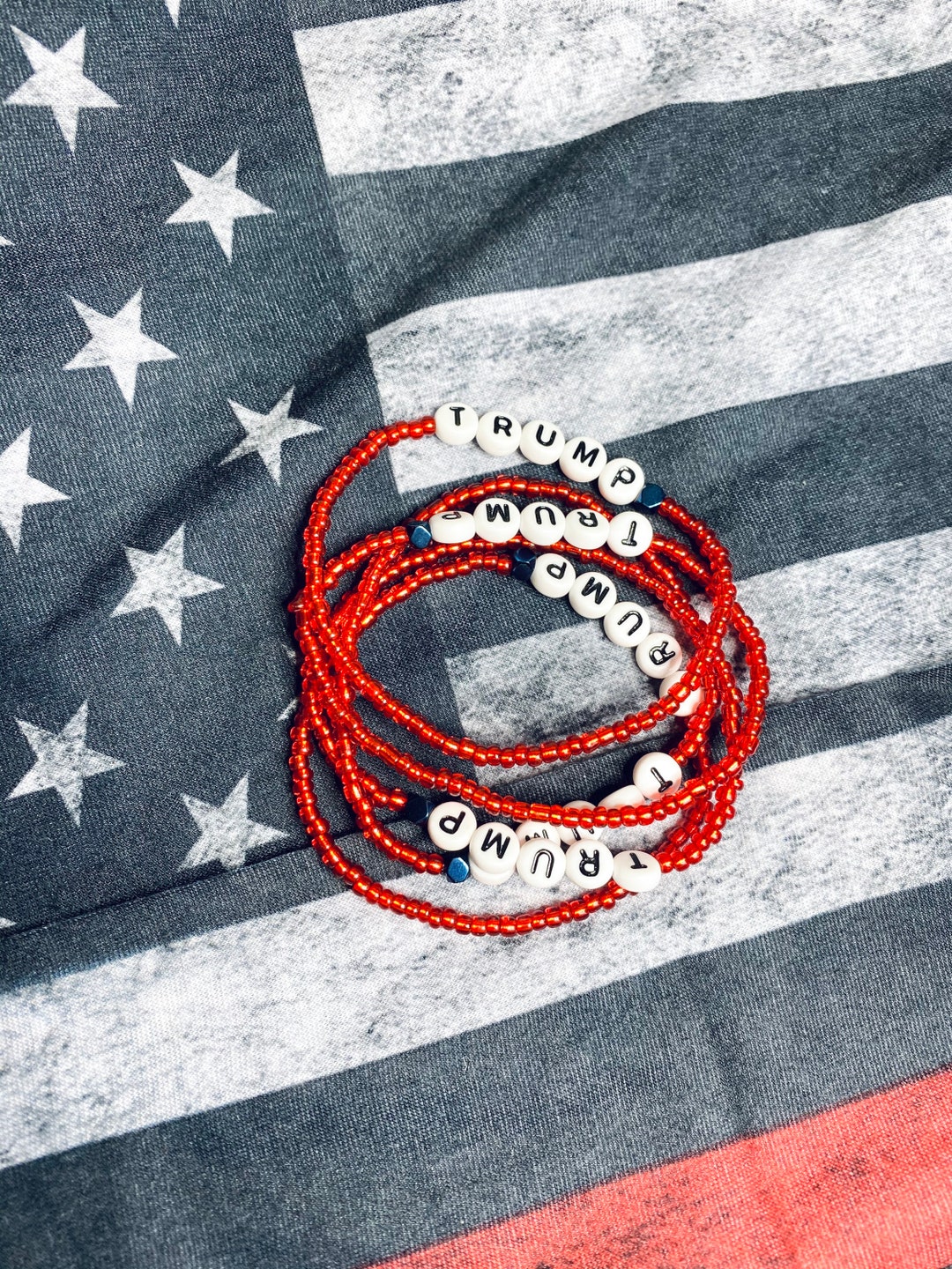 Trump Bracelets, Trump Supporter, Election Jewelry, Name Bracelets - Etsy