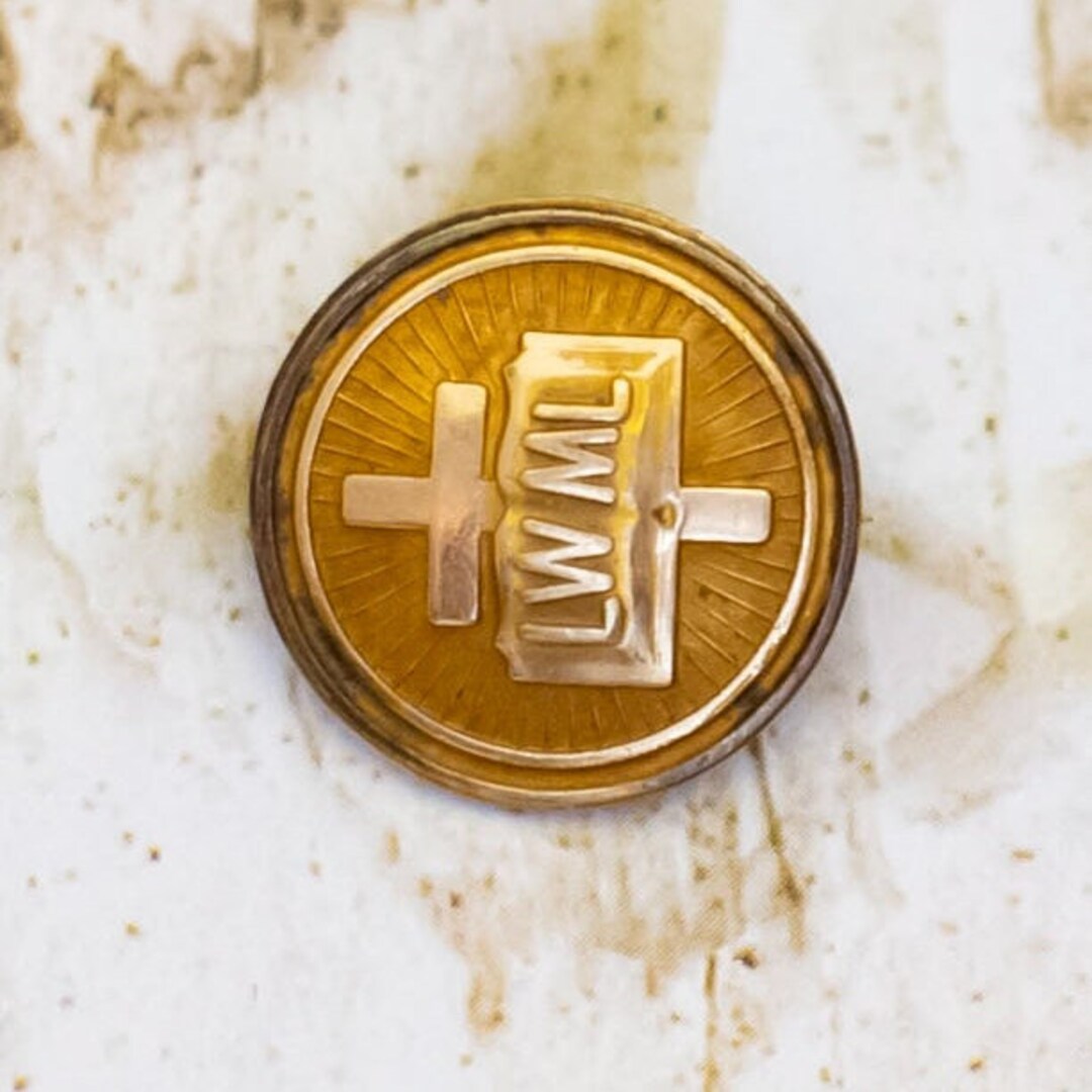 Vintage LWML Celtic Cross Symbolic Circular Brooch - B19 - Etsy