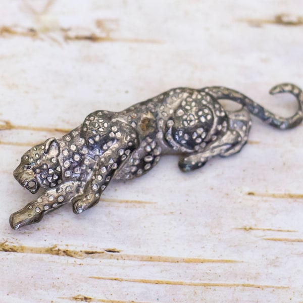 Jaguar Brooch - Etsy