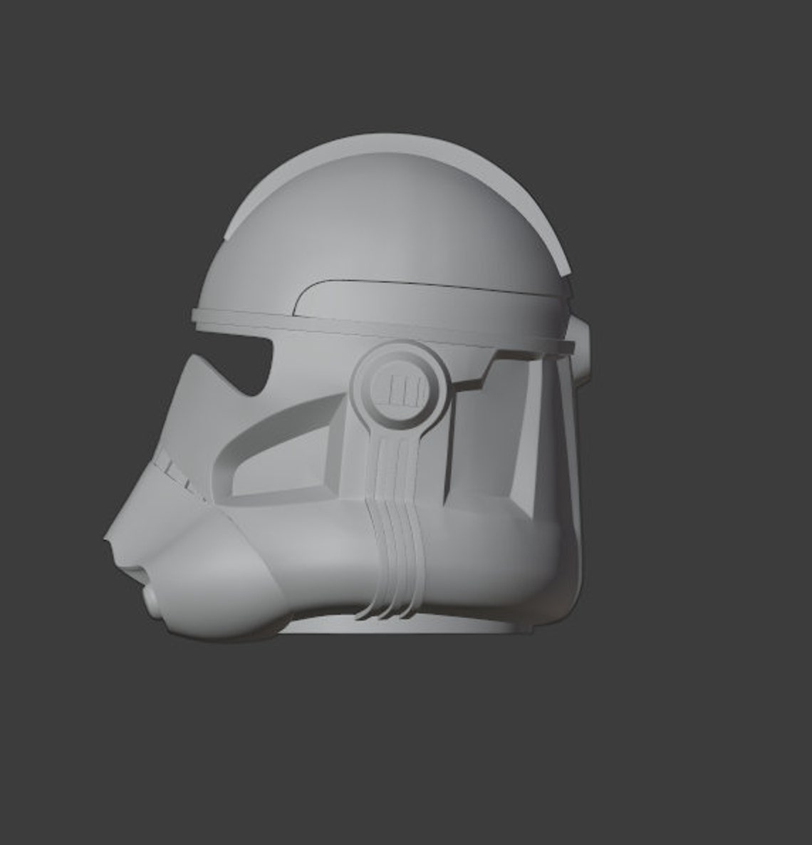 Star Wars Clone Trooper Phase II Helmet 3D Print Files DIY | Etsy