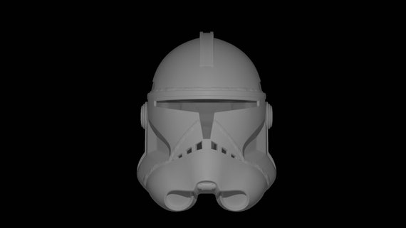 Star Wars Captain Rex Phase II Helmet 3D Print Files DIY Star | Etsy