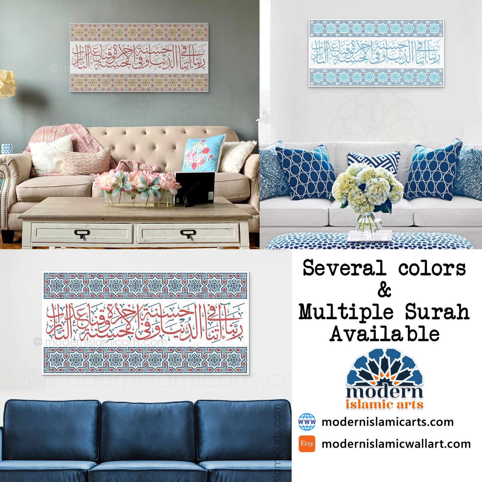 Islamic Wall Art Islamic Gift Arabic Wall Art Islamic | Etsy