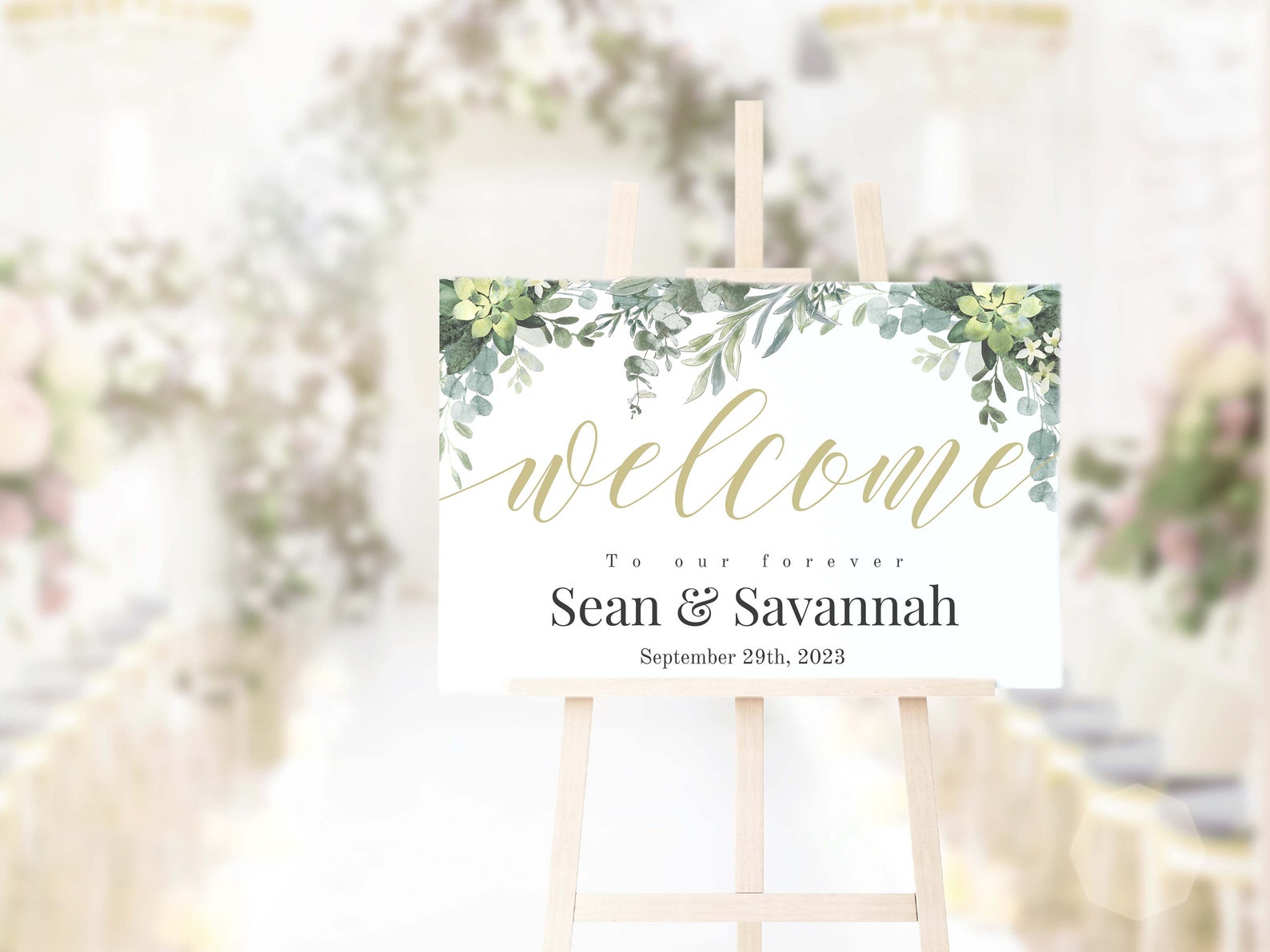 Instant Download Wedding Sign Self-editing Printable - Etsy