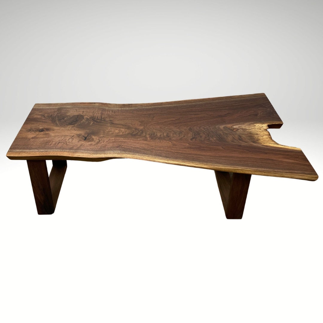 Live Edge Table / Coffee Table / Walnut Coffee Table / Live Edge Walnut ...