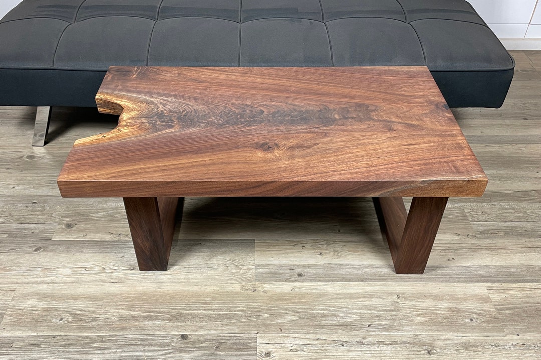 Live Edge Walnut Coffee Table / Coffee Table / Live Edge Coffee Table ...