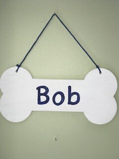 Personalized Dog Bone Signs - Etsy