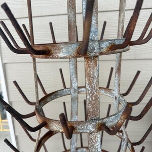 French Zinc Bottle Drying Rack - Etsy