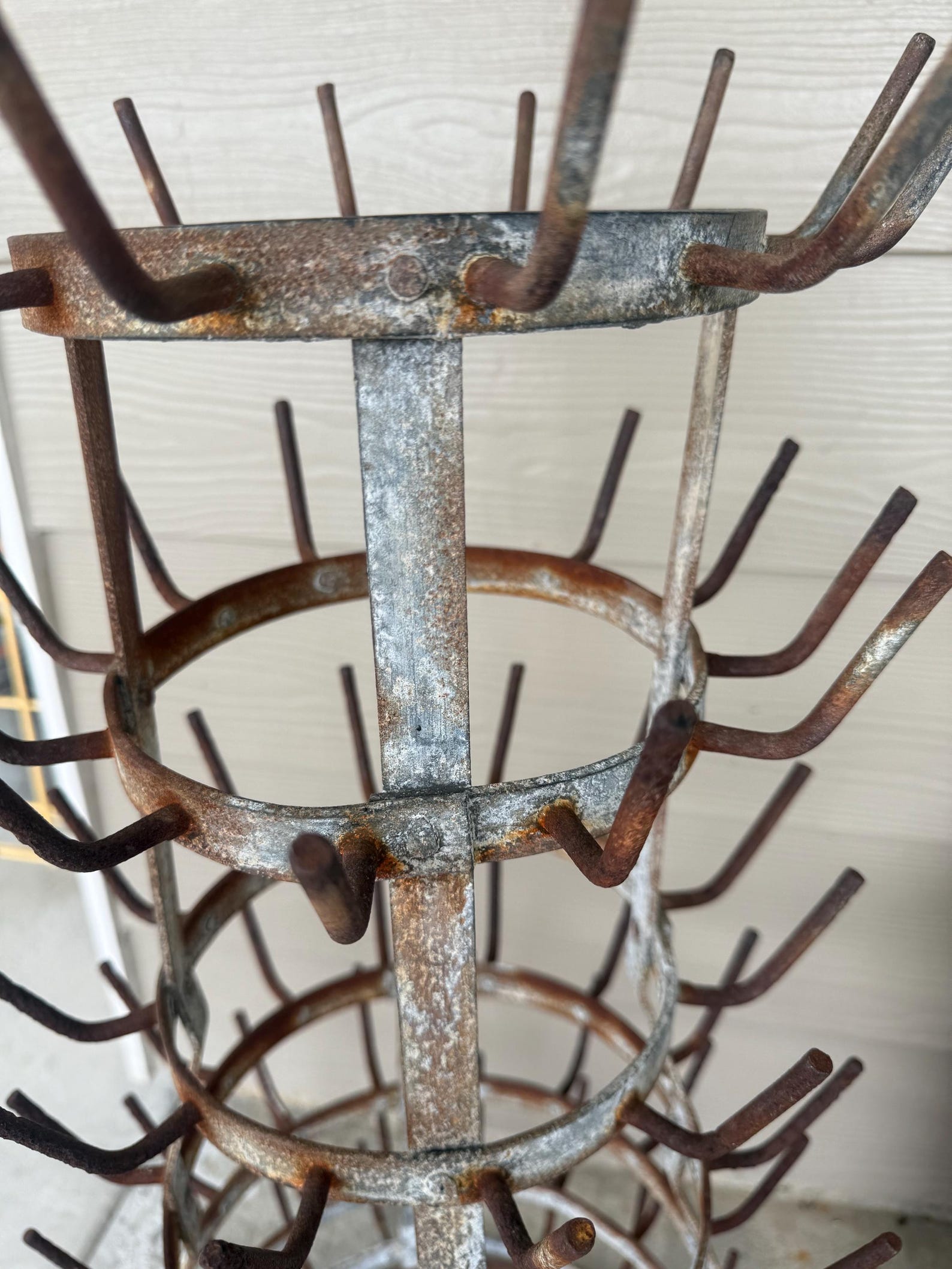 French Zinc Bottle Drying Rack - Etsy