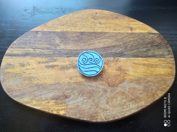 Water Tribe emblem ATLA Avatar: The last airbender Clay | Etsy