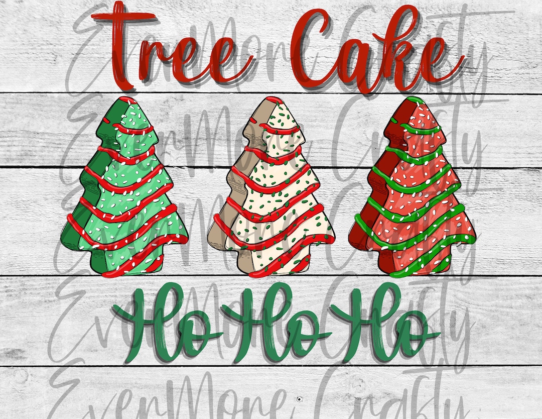 Christmas Little Debbie Tree Cake Hohoho - Etsy