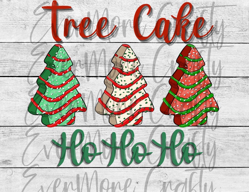 Christmas Little Debbie Tree Cake Hohoho - Etsy
