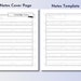Tabletop RPG Notes Bundle: Character Observation, Campaign, NPC Notes ...