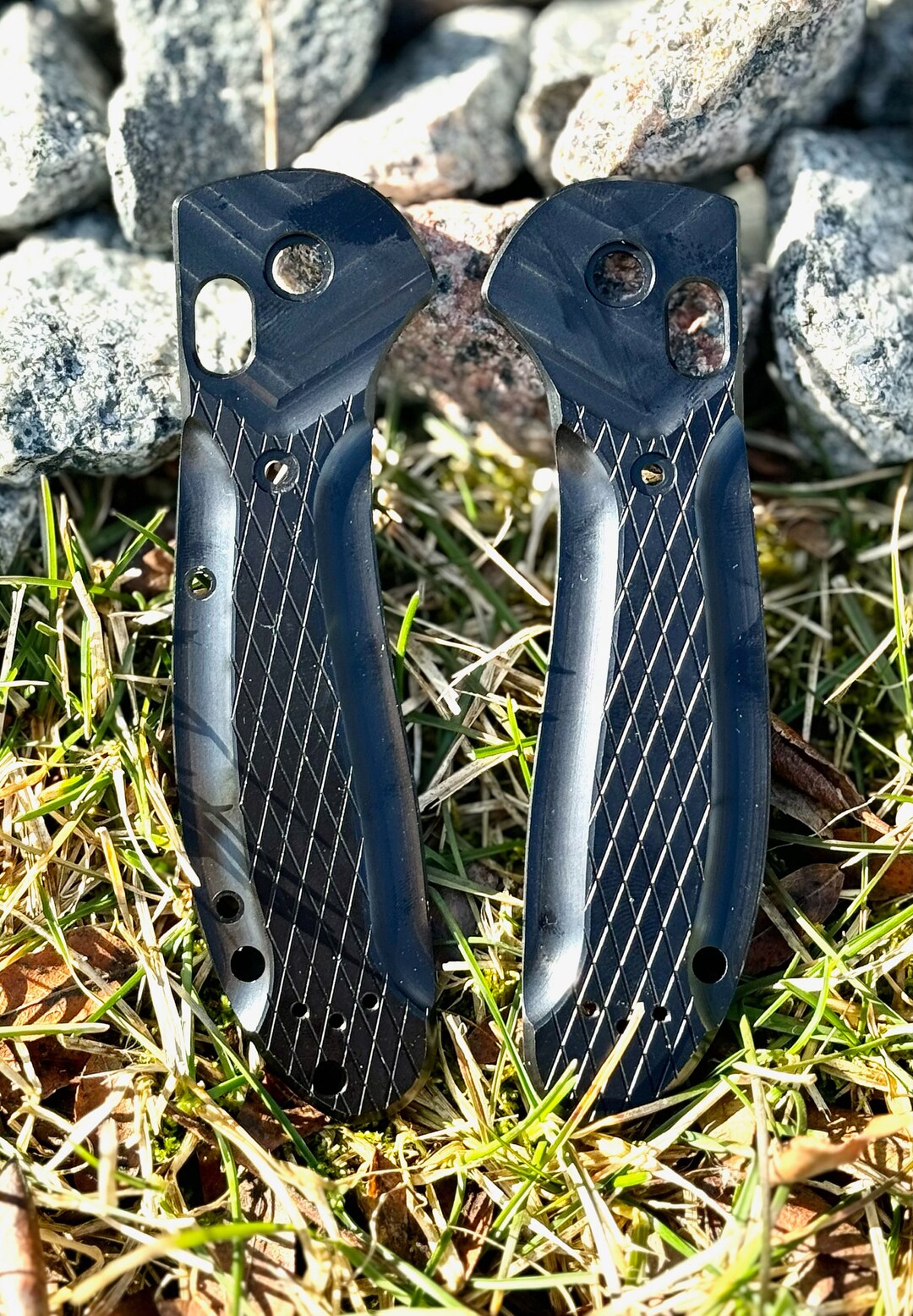 Black Anodized Diamond Billet Aluminum Tritilian Design Scales Full ...