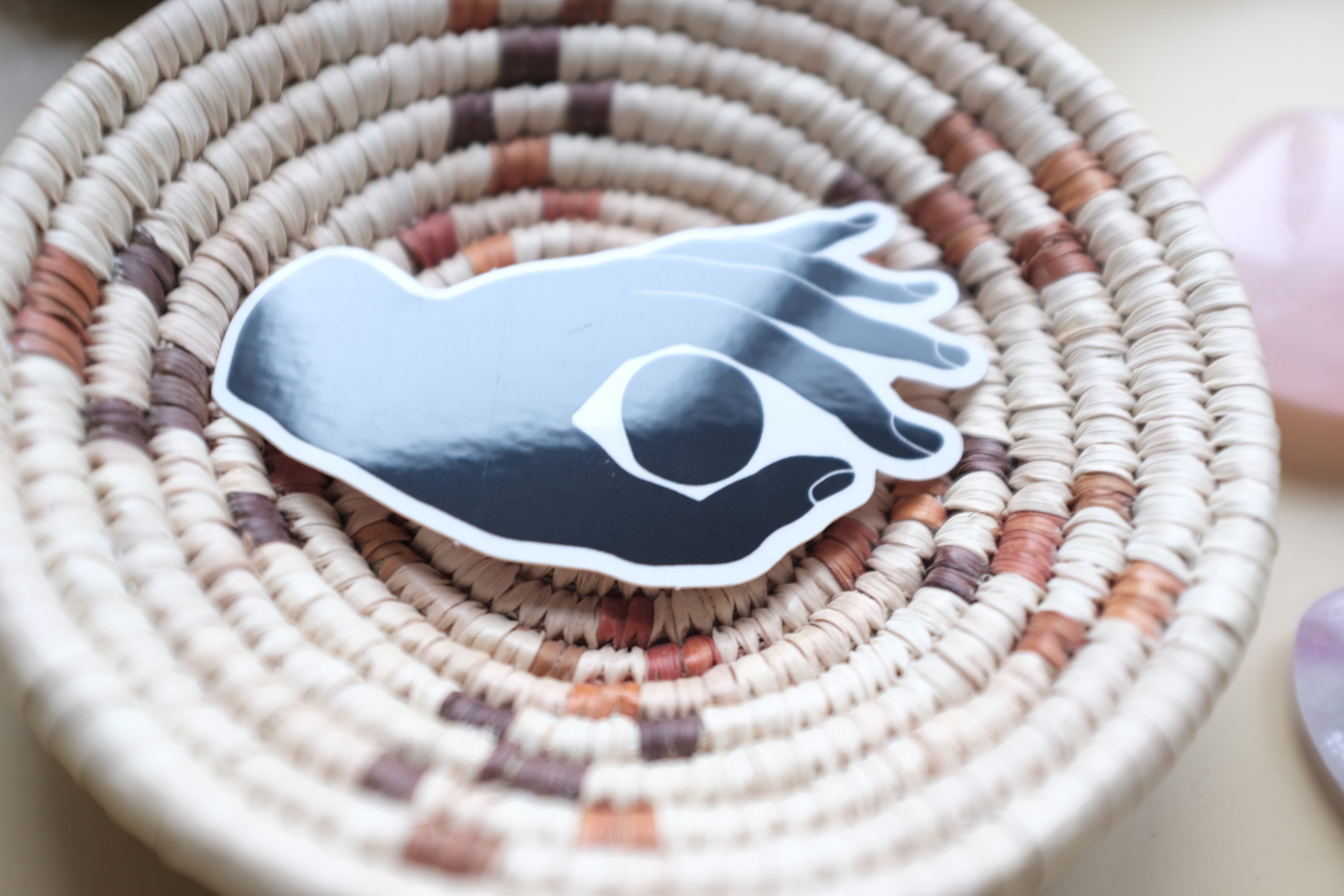 Psychic Hand Sticker Series Intuition / Laptop Stickers / - Etsy Ireland