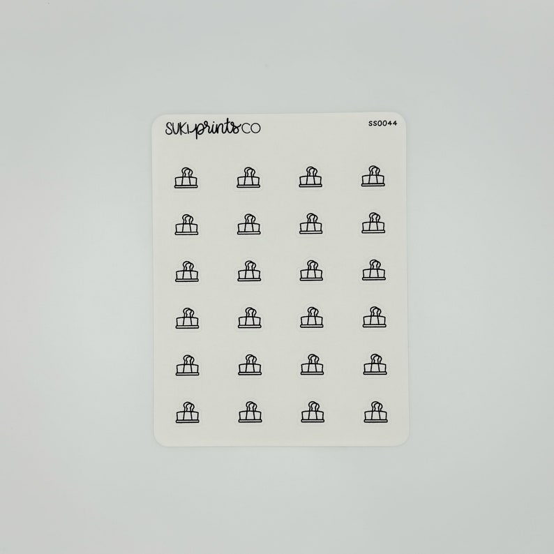 Binder Clips Icons - Etsy