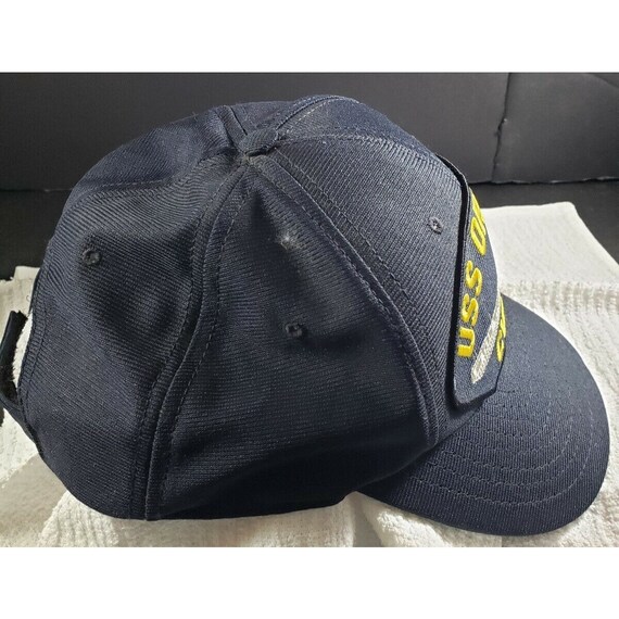 Vintage USS Oriskany Embroidered Hat Baseball Cap Nav… - Gem