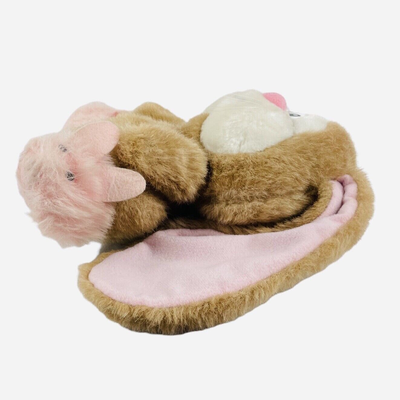 Vintage 1985 Applause 8" Trudy Rabbit Bunny Slippers Plush Baby Easter ...