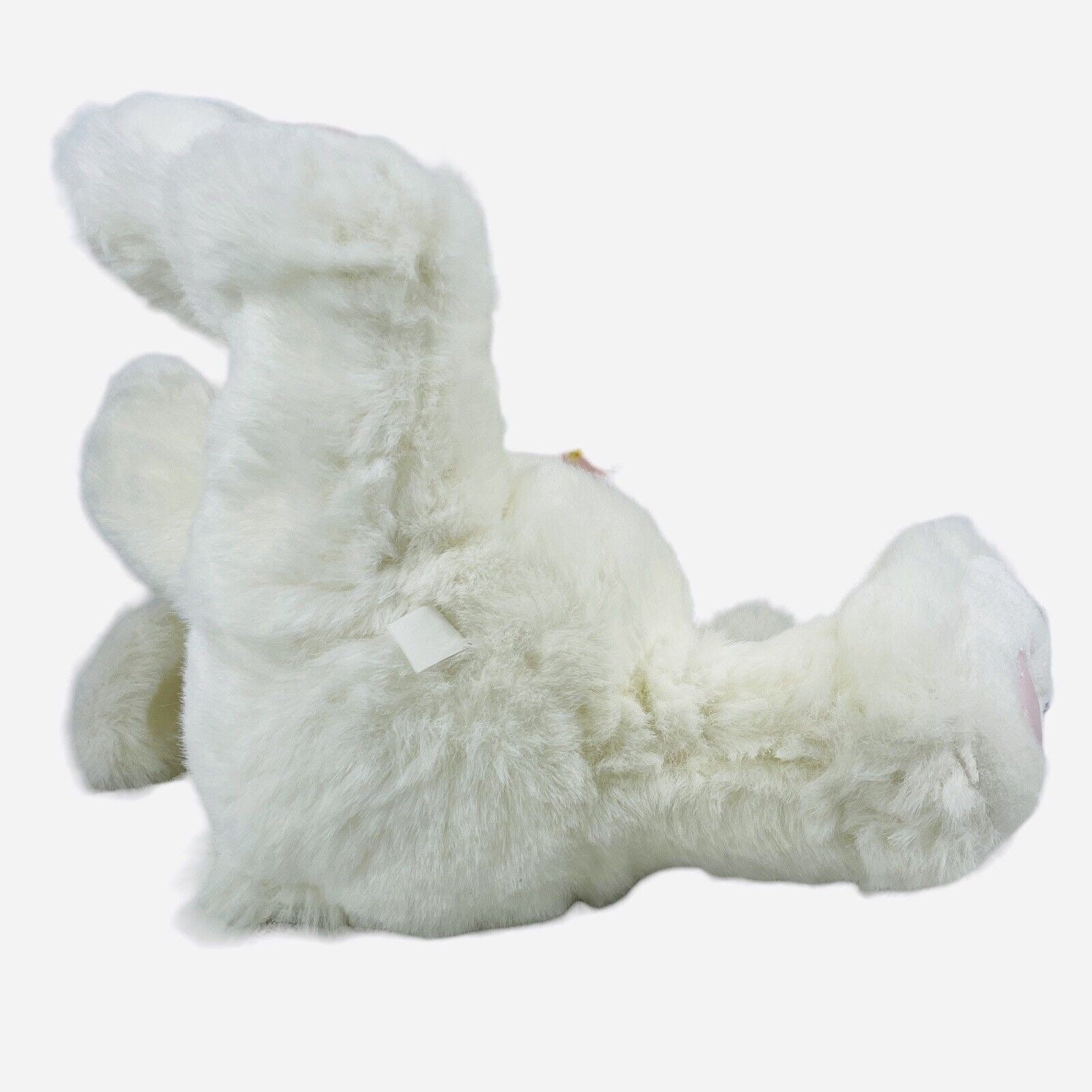 Vintage 90s Dan Dee White 14" Easter Bunny Rabbit Plush Jellybean Ears ...