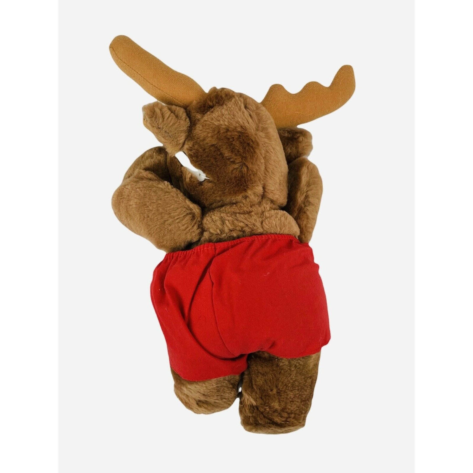 RARE Vintage 1988 Luv Bunch Moose Plush Mooseheart Red Ramblers ...