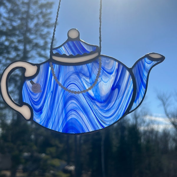 Stained Glass Teapot - Etsy