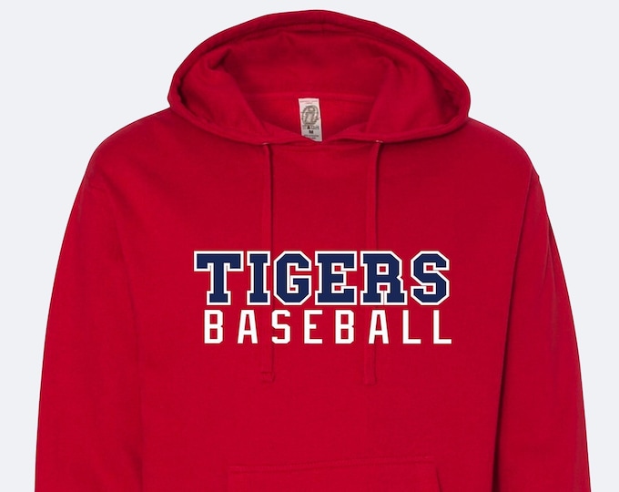 Custom Baseball Hoodie | Personalize With Team Colors and Player Info ...