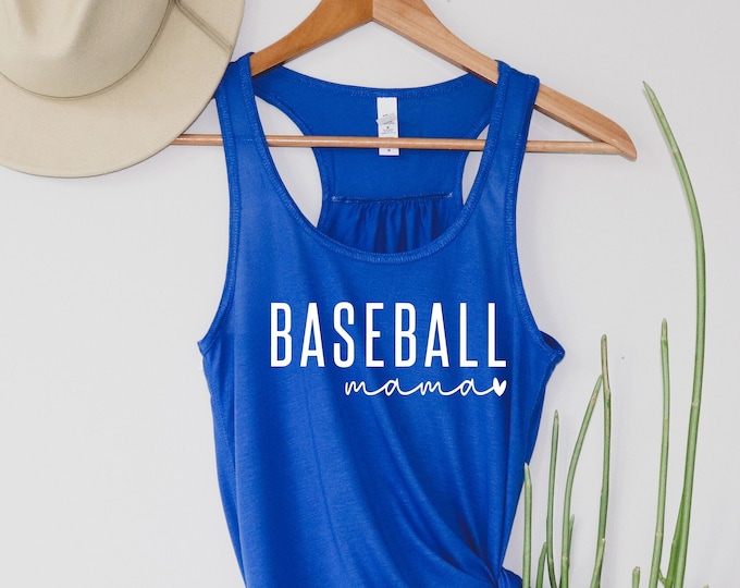 Baseball Mama Tank Top Baseball Tanks Baseball Mom Tank Top Baseball ...