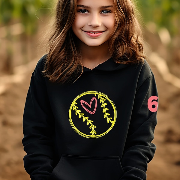 Softball Hoodies - Etsy