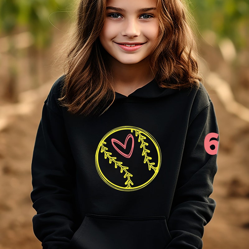 Softball Hoodies - Etsy