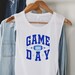 Game Day Football Tank | Custom Football Tanks | Football Mom | Cute ...