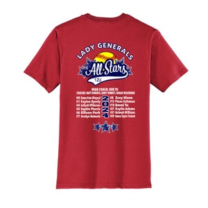 Softball All Stars Tee | Custom Softball All Stars | All Stars ...