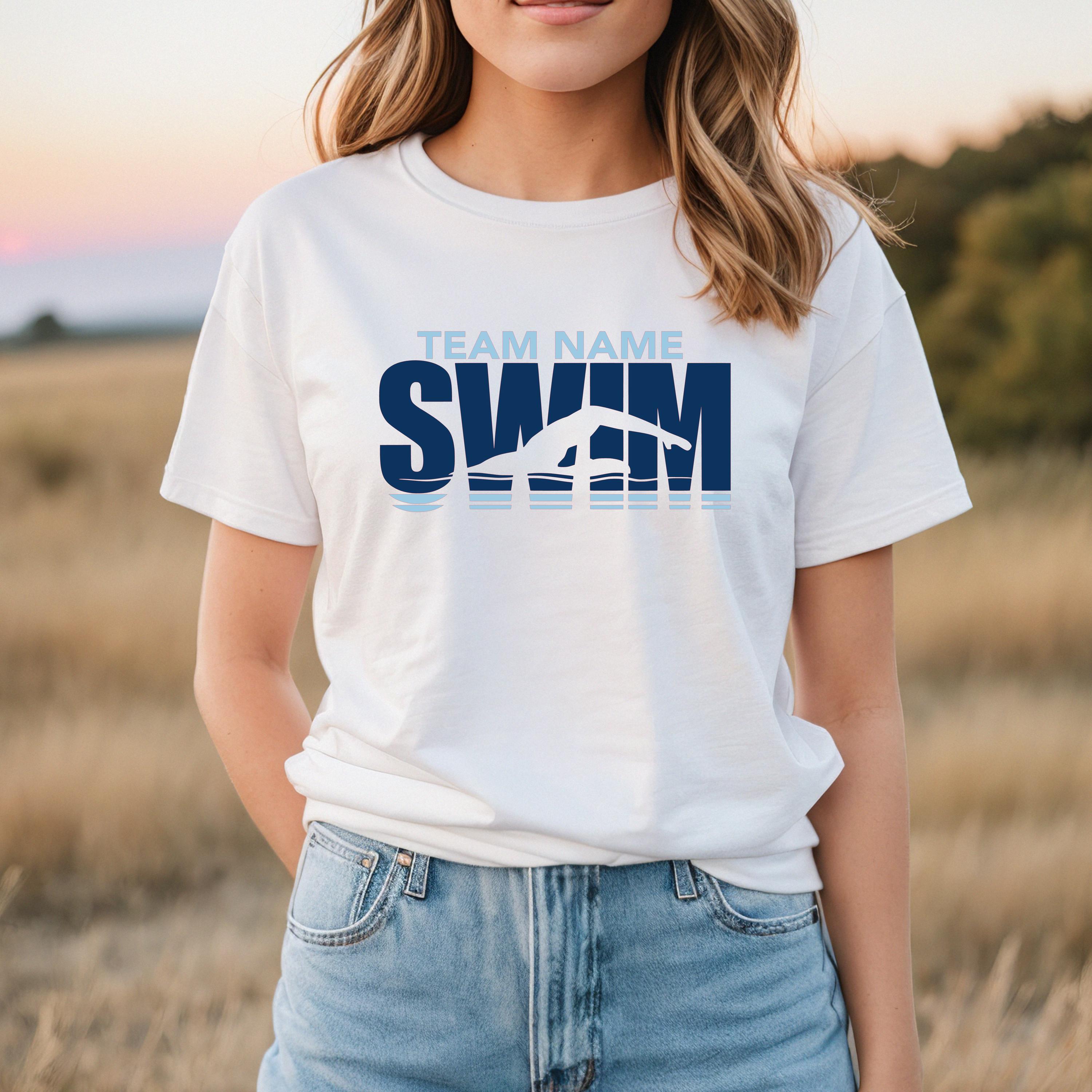 Custom Swim Shirts | Personalized Swim Apparel for Swim Moms, Teams ...