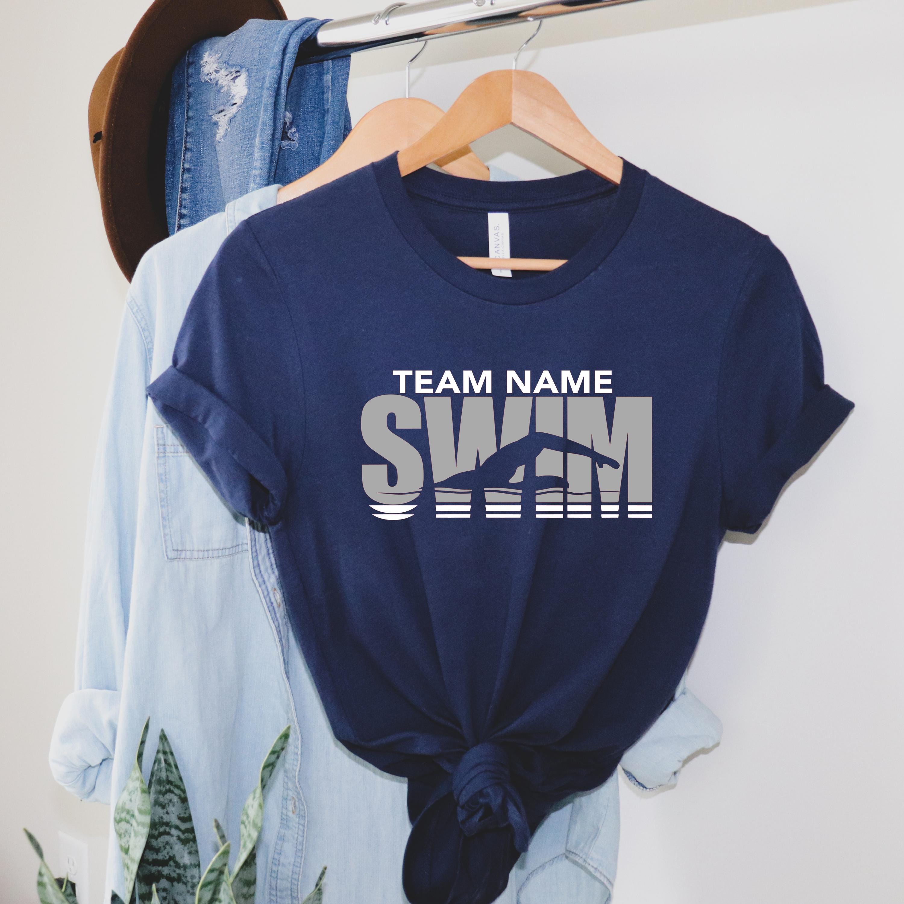 Custom Swim Shirts | Personalized Swim Apparel for Swim Moms, Teams ...