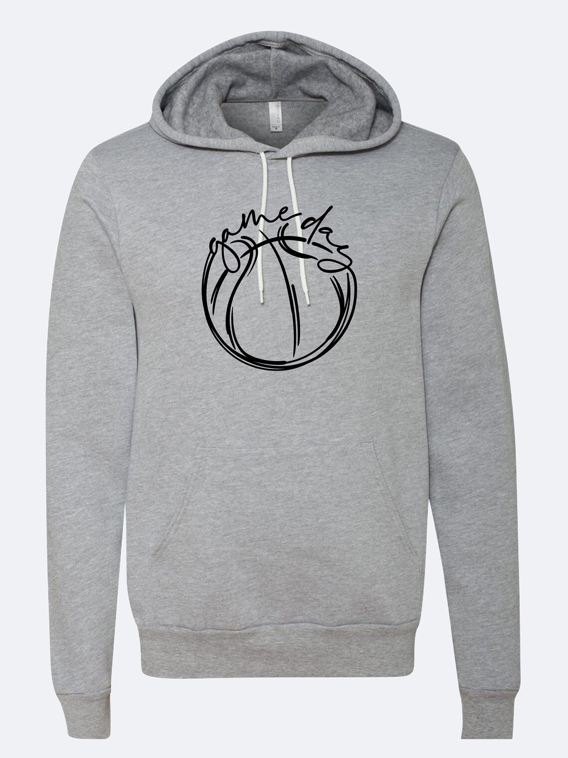 Basketball Game Day Basketball Sweatshirt Soft Fleece - Etsy