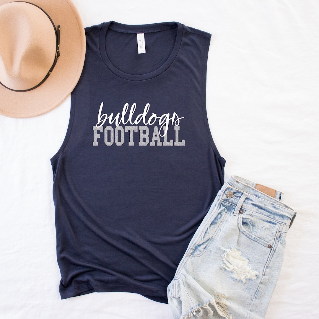 Custom Football Tank | Custom Football Shirts | Football Mom | Cute ...