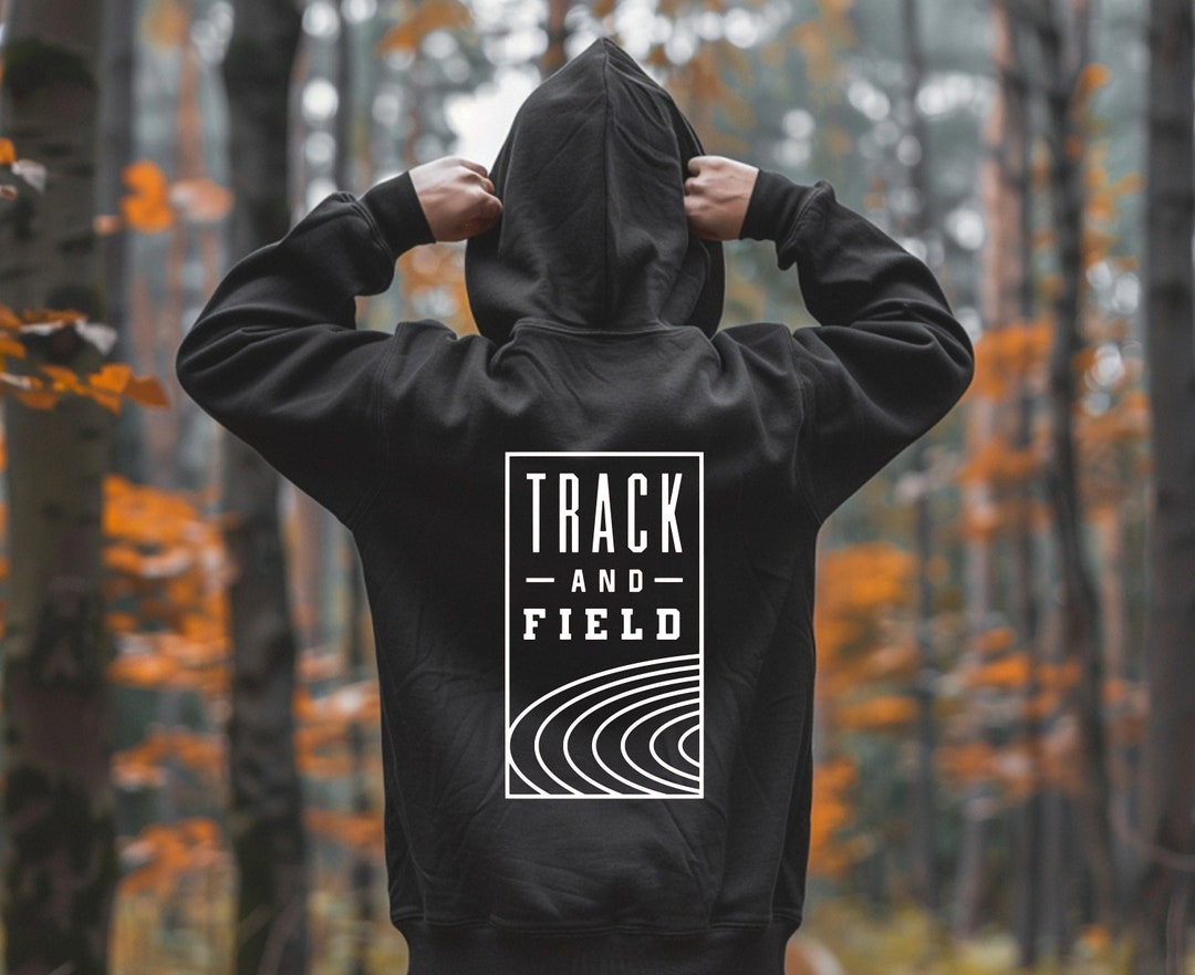 Track & Field Hoodie | Custom Track and Field Sweatshirt | Personalize ...