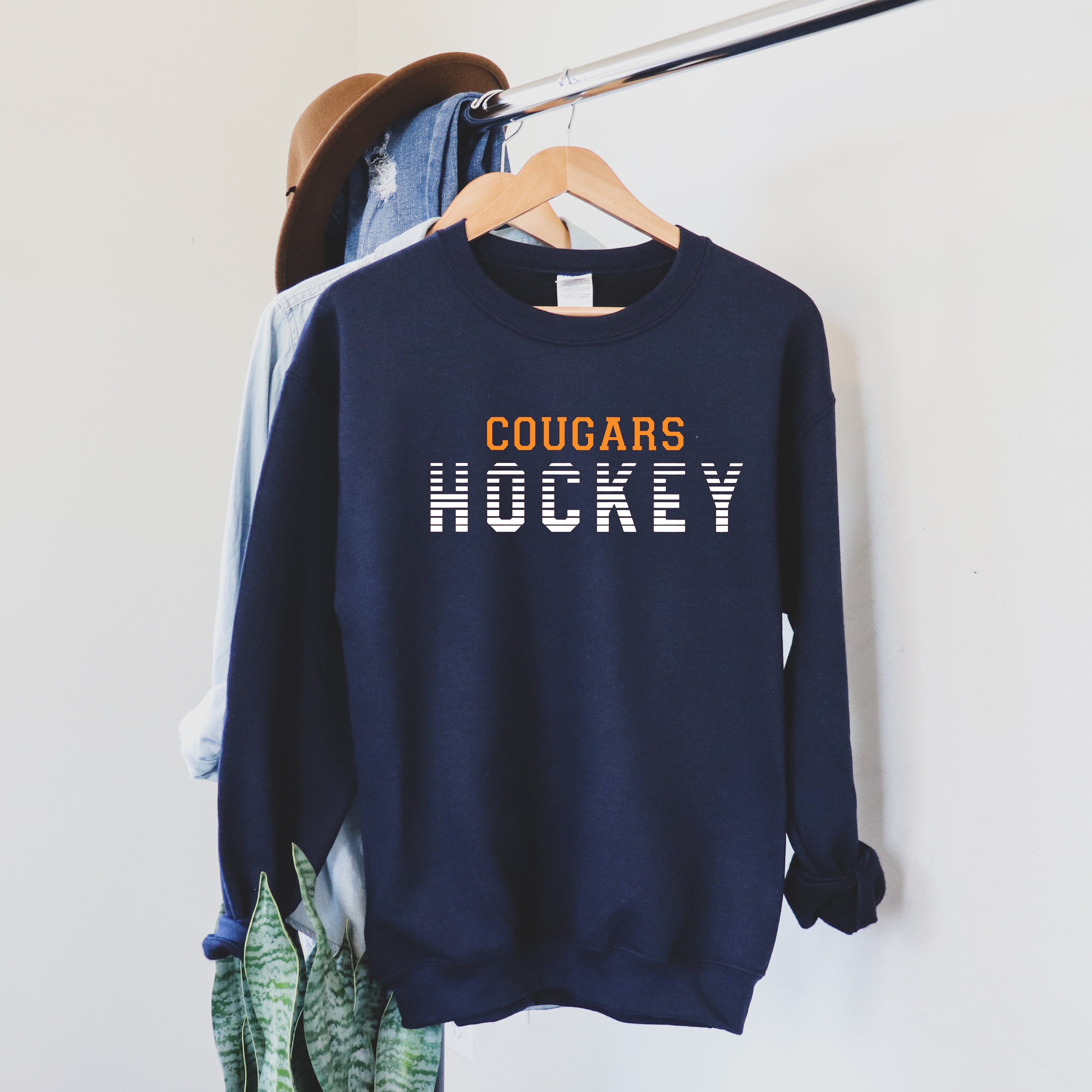 Hockey Team Sweatshirt Customize With Team Name Team - Etsy