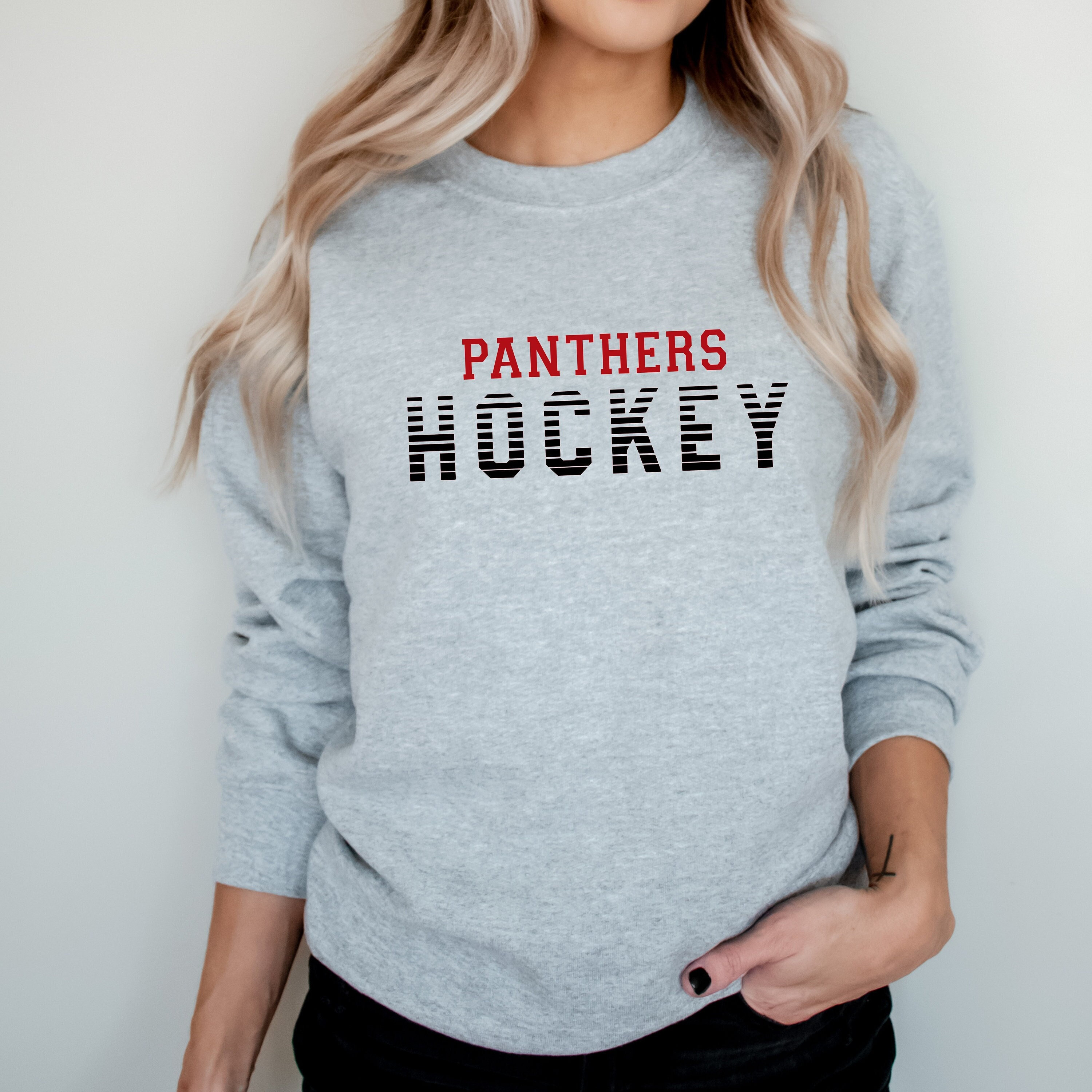 Hockey Team Sweatshirt Customize With Team Name Team - Etsy