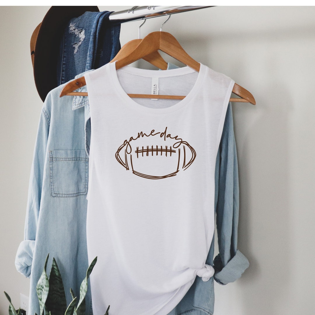 Custom Football Game Day Tank | Custom Football Shirts | Bella Canvas ...