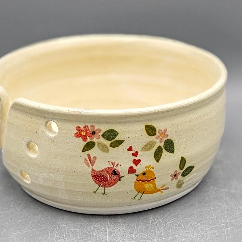 Ceramic Bird Bowl - Etsy