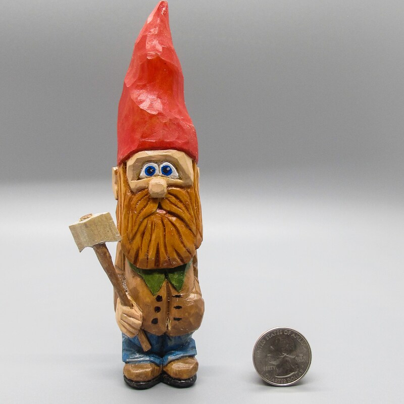 Lumberjack Gnome - Etsy