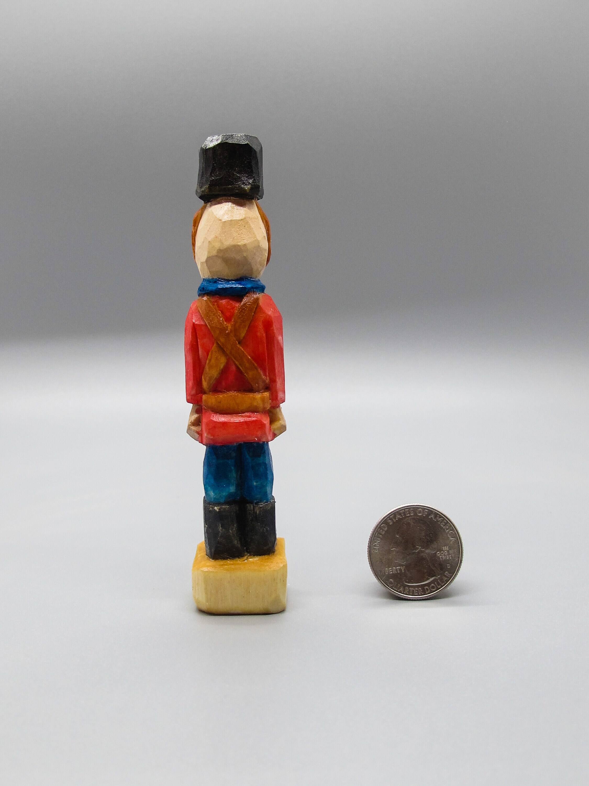 Hand Carved Wooden Toy Soldier. - Etsy