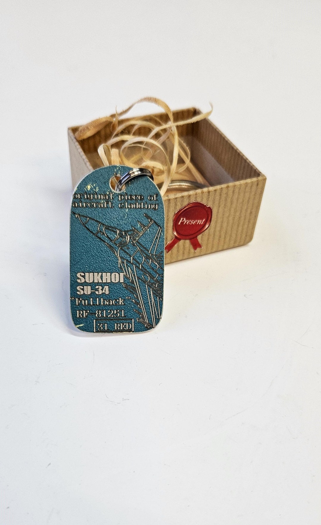 Keychain From Plane SU34 .su 34 Piece Aircraft Skin.keychain.piece of ...