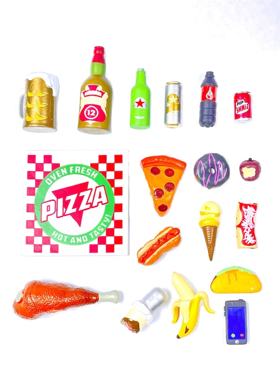 Super Action Stuff Foodie Recooked 1 12 Scale Action Figure Accessories Miniature Food Dollhouse 6 Scale Tiny Charms Mini Small Jewelry Etsy Australia