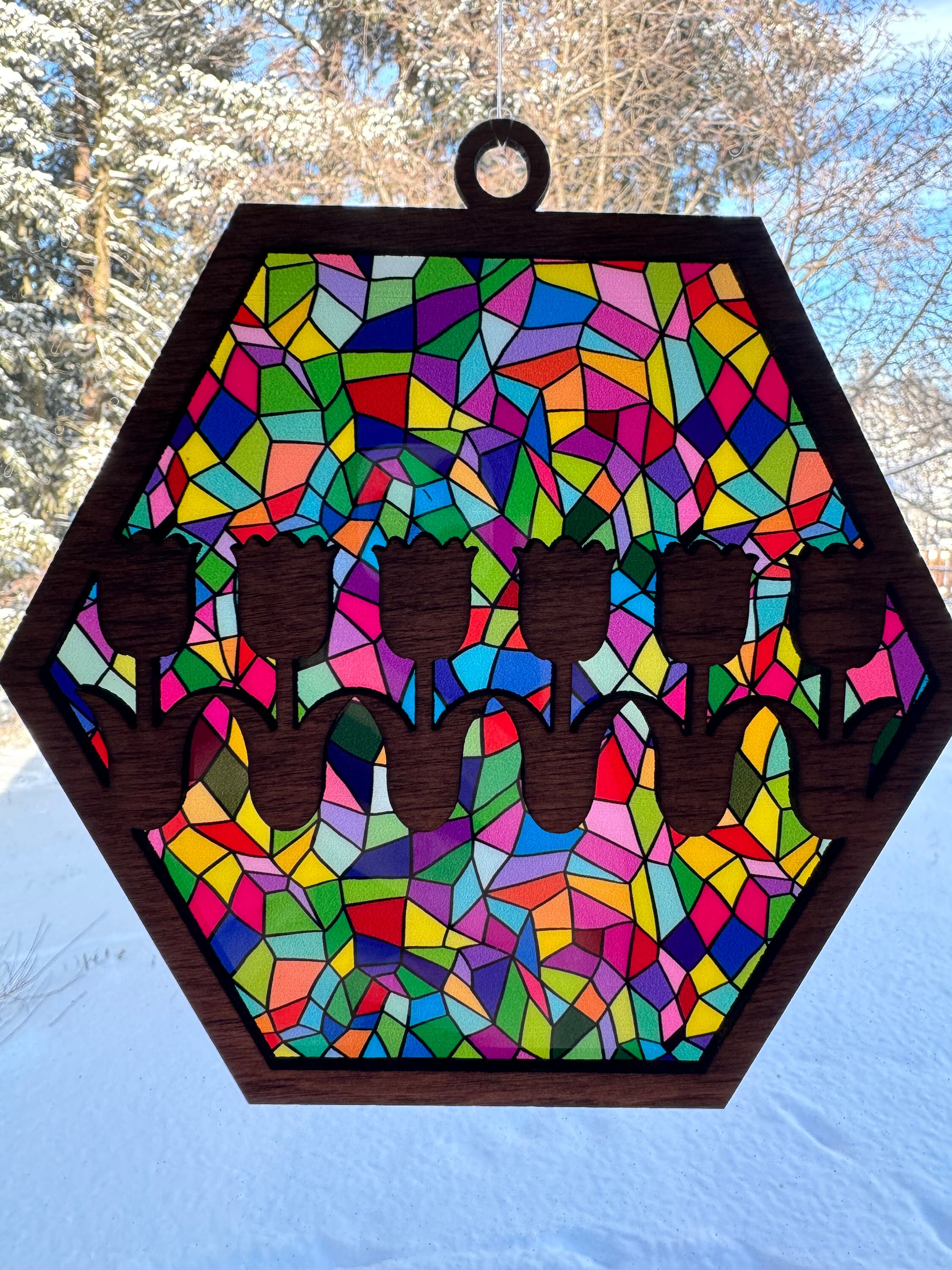 Tulip Spring Suncatcher, Laser SVG, Cut File, Glowforge Files ...