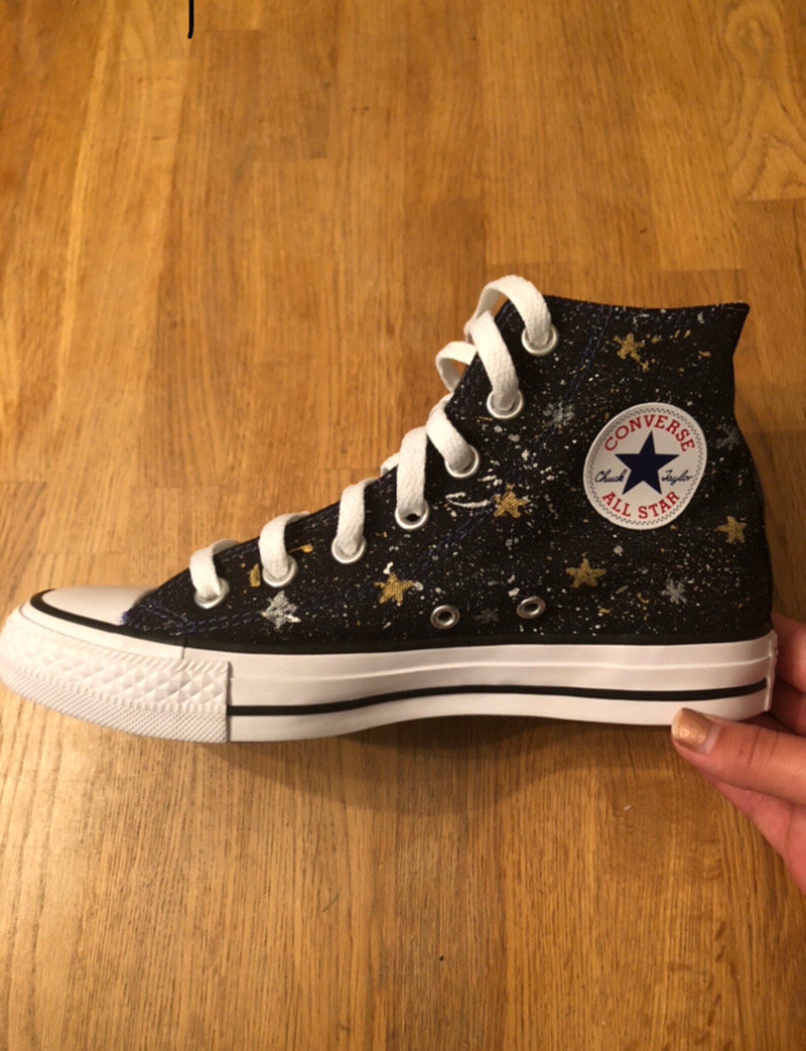 Hand Painted Solar System Converse Shoes - Etsy