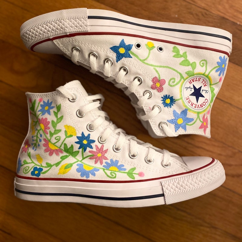 Painted Converse - Etsy