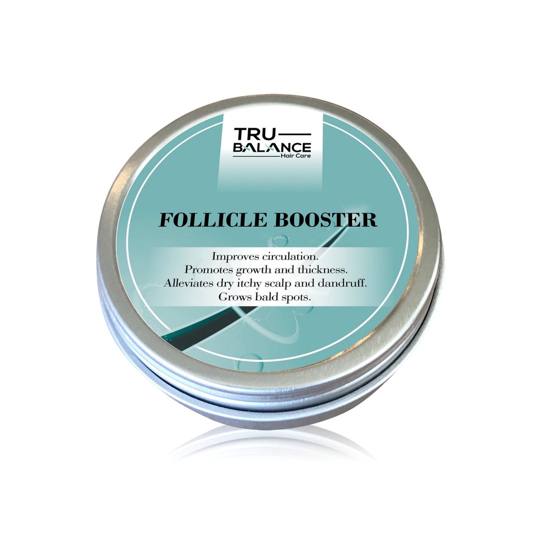 Follicle Booster Hair Growth Balm: Hair Regrowth, Repair Bald Edges ...