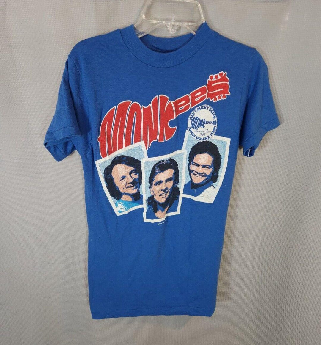 The Monkees T-shirt Summer Concert Tour M Single Stitch Vintage 1987 - Etsy